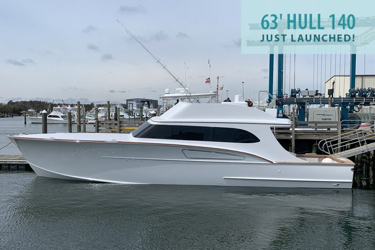 Paul Mann Custom Boats: 63-Foot Hull 140 MANN CAVE Launch Day! – Paul ...